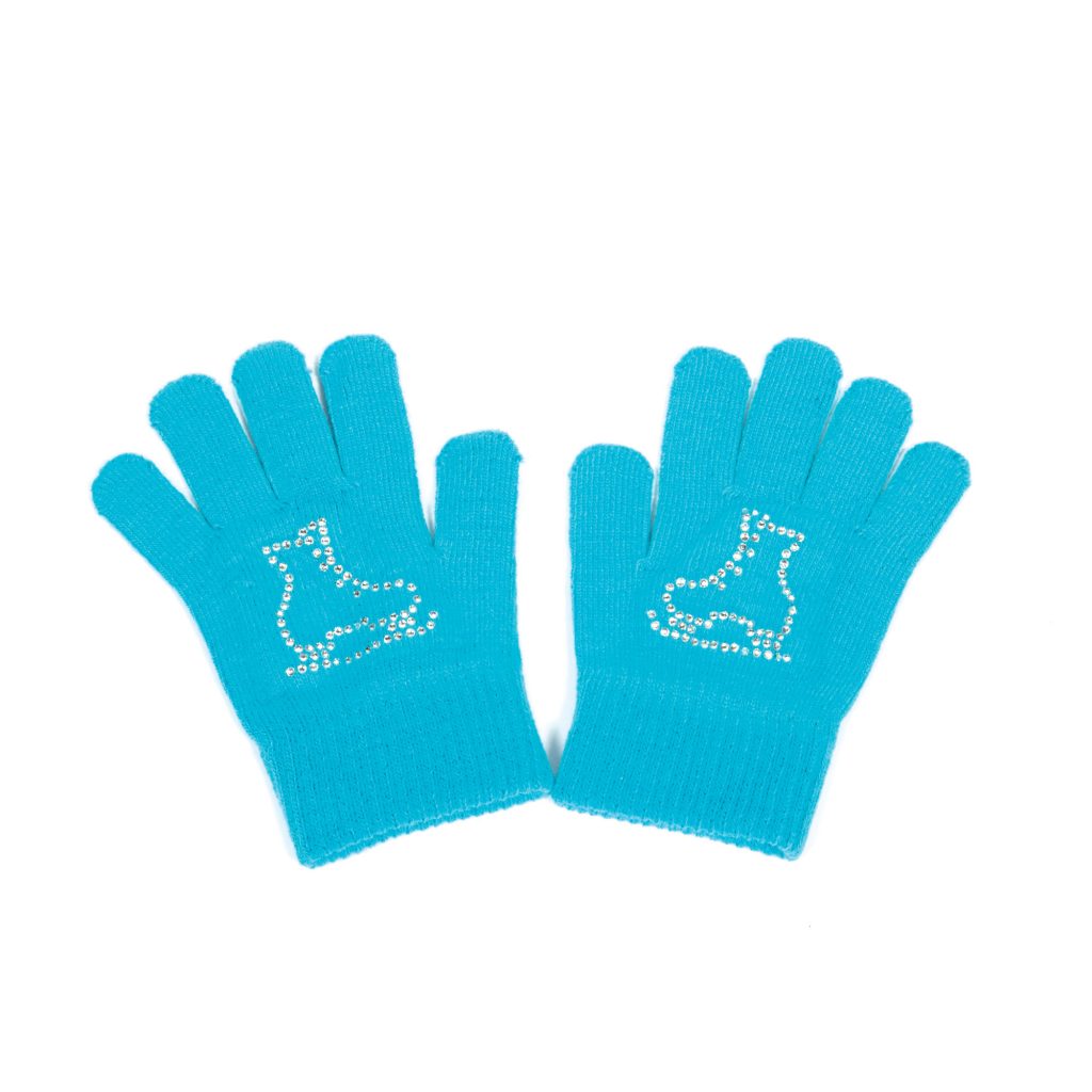 1112 Skate Crystal Gloves - Sky Blue - Jerry's Skating World - Global ...